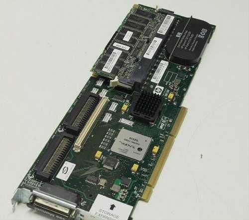 Контроллер scsi raid SA 6402 273915-B21 PCI-X BBU