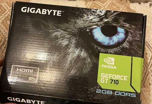 Видеокарта geforce gt 710 2 gb