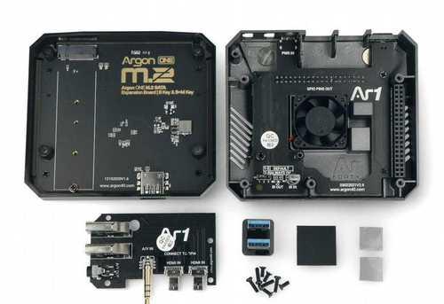 Raspberry Pi 4 4Gb + Argon ONE M.2 + SSD 128Gb