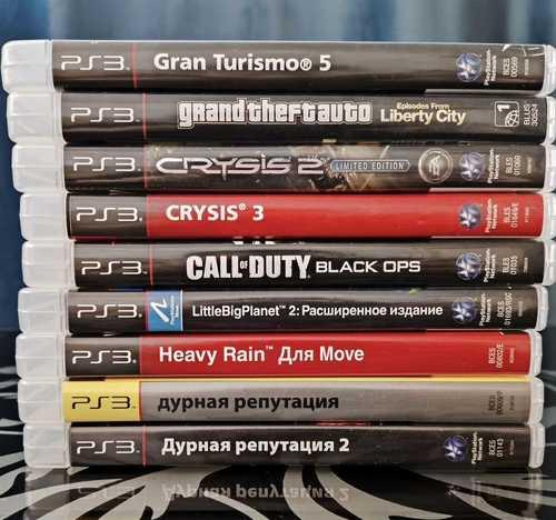 Диски на PlayStation 3