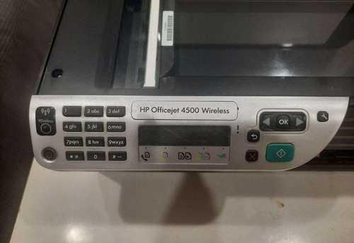 Принтер HP office jet 4500 Wireless