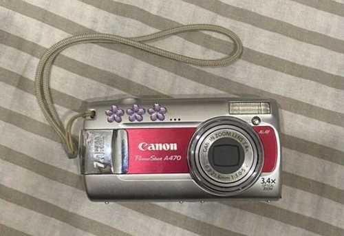 Цифровой фотоаппарат canon powershot A470