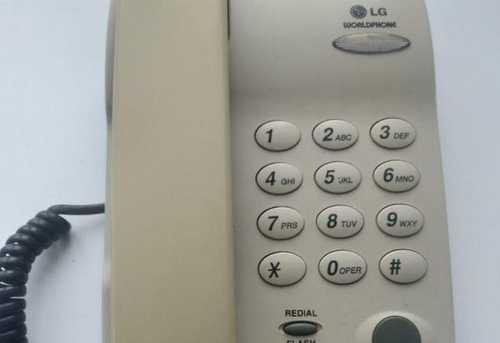 Телефон стационарный кнопочный LG