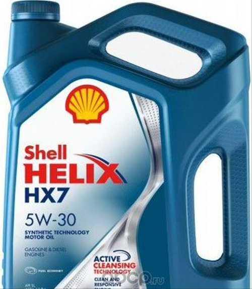 Масло моторное Shell Helix HX7 5W30 SL/CF 4л