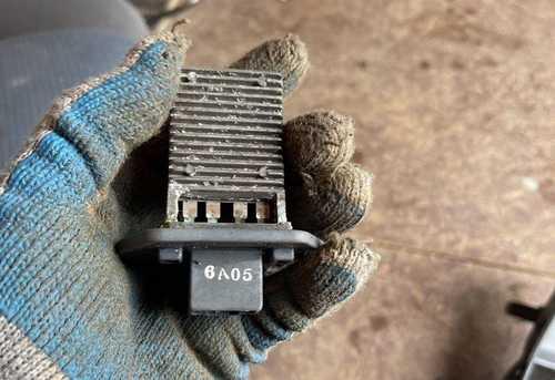 Реостат-резистор печки chevrolet aveo t250