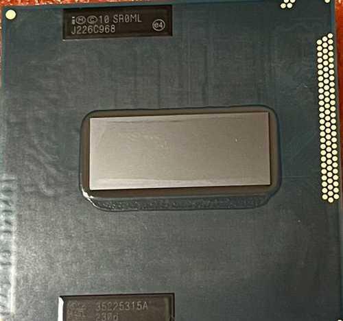 Процессор для ноутбука intel core i7 3720qm