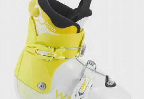 Ботинки горнолыжные Wedze Pumzi 500, желтый / черн