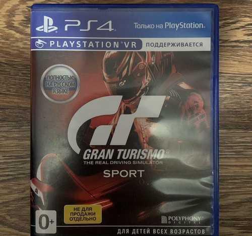 Grand turismo sport ps4