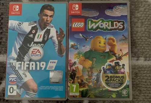Lego Worlds и FIFA 19 Nintendo Switch
