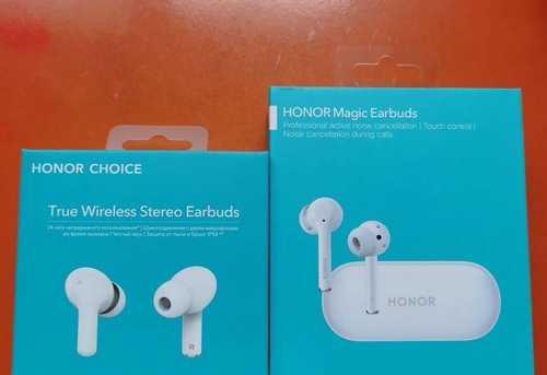 Беспроводные наушники honor magic earbuds, choice