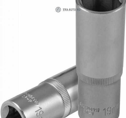 Jonnesway S04HD4119 головка торцевая глубокая 1/2''DR, 19мм\