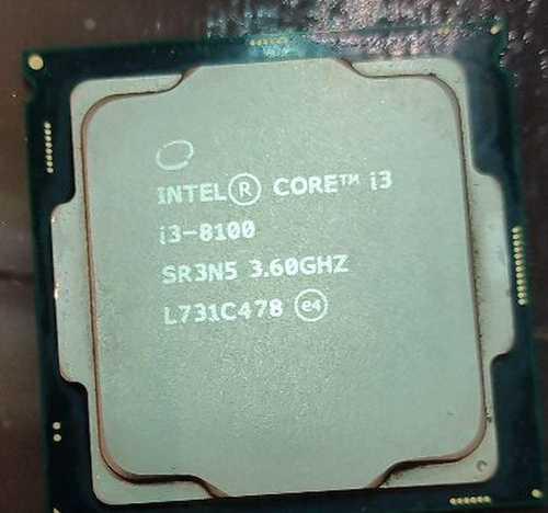 Процессор Intel Core i3-8100