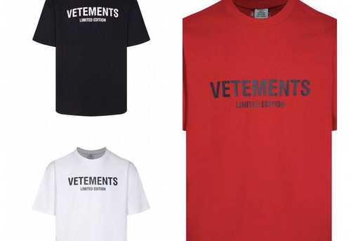 Футболка vetements мужская