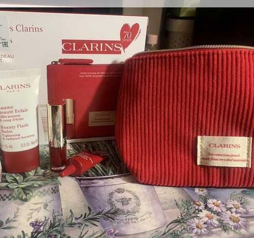 Clarins набор миниатюр