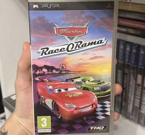 Тачки race-o-rama psp