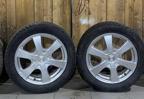 Литые диски Style Prasivo R16 с зимней резиной