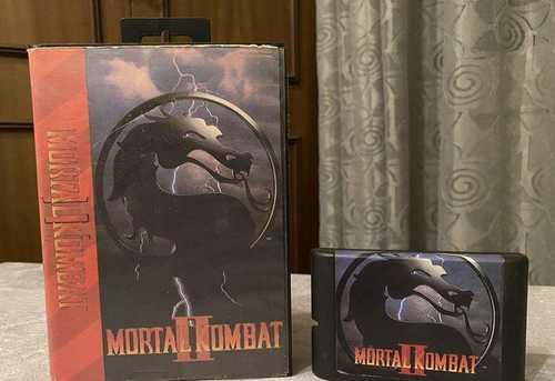 Mortal Kombat 2 Sega картридж стародел биг бокс