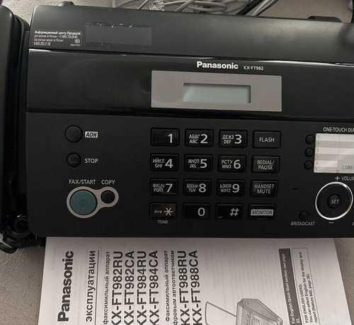 Факс Panasonic KX-FT982RU
