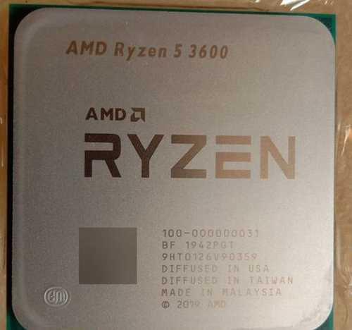 Процессор AMD Ryzen 5 3600 oem