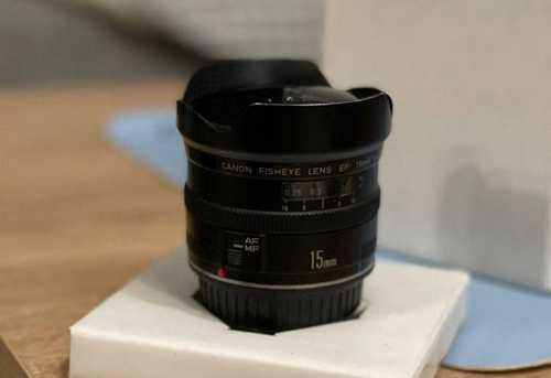 Объектив Canon 15mm f 2.8 Fisheye