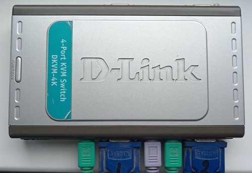 D-Link Переключатель KVM на 4 пк