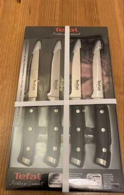 Набор ножей для стейка Tefal heritage gourmet