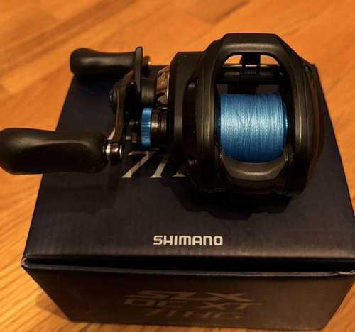 Мультипликаторная катушка Shimano SLX DC XT 71 HG