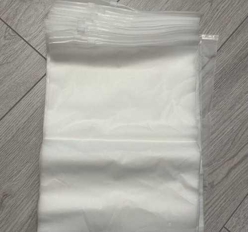 Матовые пакеты zip-lock с бегунком 25*35