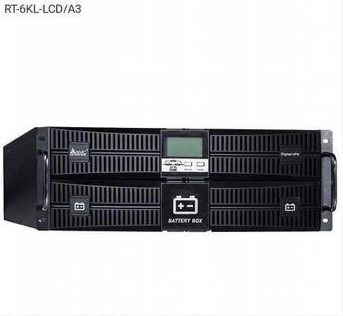 Ибп SVC RT series 6000VA, Rack 4U, RT-6KL-LCD/A3