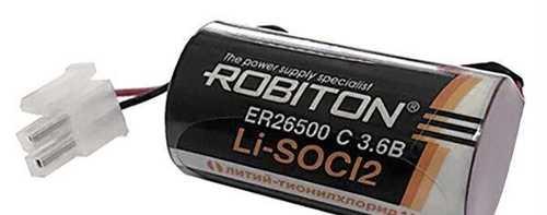 Литиевая батарейка 3.6V Robiton ER 26500 (C)