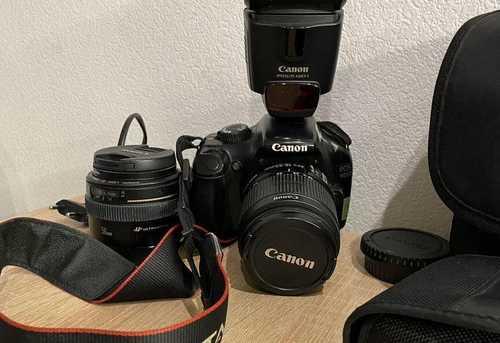 Зеркальная камера Canon EOS 1100D + комплект