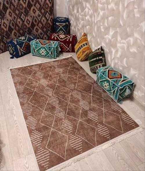 Ковер килим палас винтаж этно ретро бохо хб