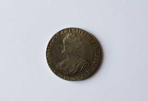 Монета 1 рубль Екатерина I 1725г - реплика