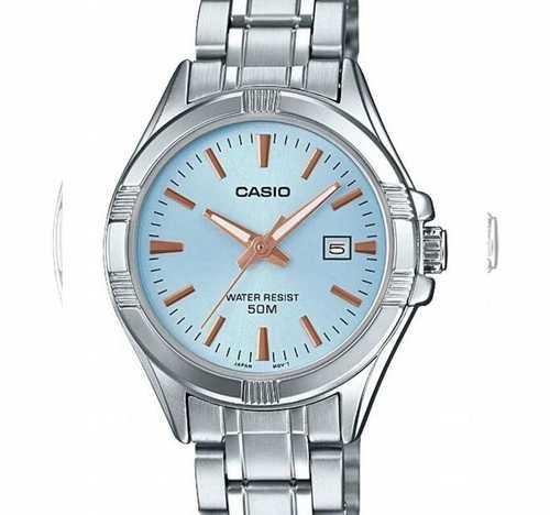 Наручные часы casio LTP-1308D-2A, голубой