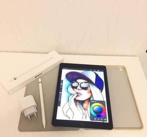iPad 6 поколения 128gb sim Procreate pencil