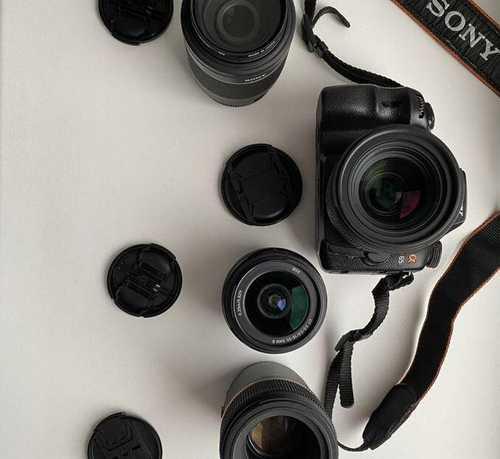 Цифровой фотоаппарат Sony Alpha SLT-A65
