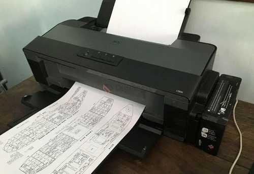 Принтер epson L1800 цветной струйный