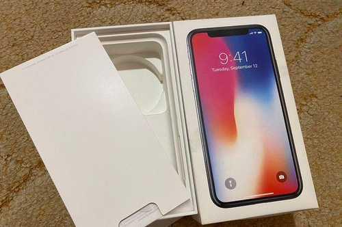 Коробка от iPhone X 256GB Айфон 10 256