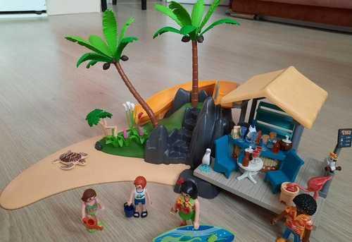 Тропический остров с горкой, конструктор Playmobil