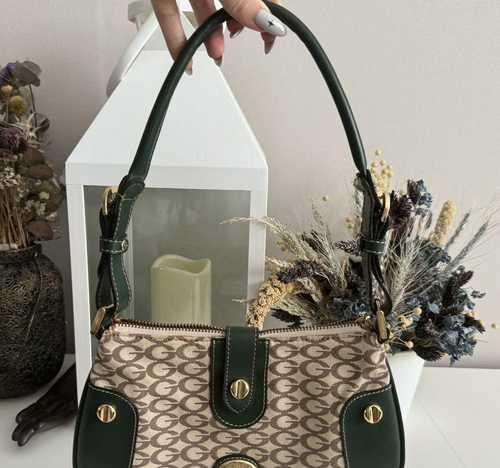 Винтажная сумка guess багет