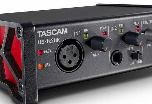 USB аудиоинтерфейс tascam US-1x2HR