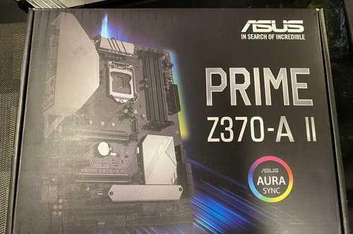 Материнская плата Asus prime Z370 A ii