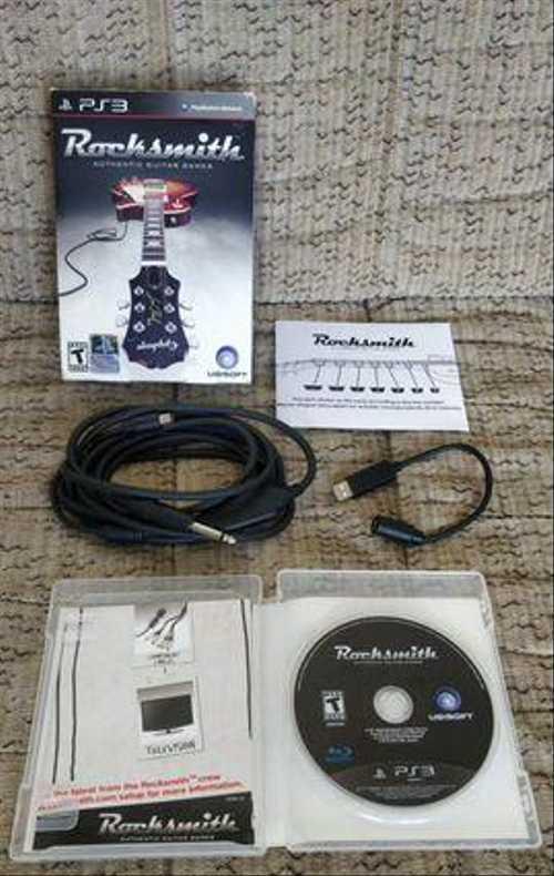 Rocksmith Authentic Guitar Games для PS3