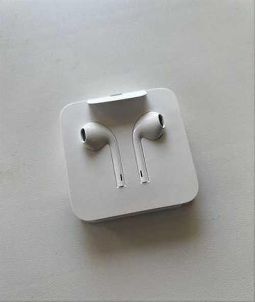 Наушники apple earpods lightning новые оригинал