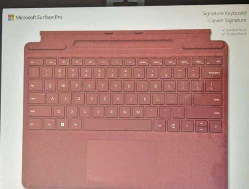 Клавиатура Microsoft Surface Pro Signature Red ENG