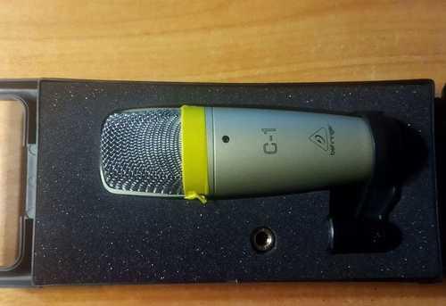 Студийный микрофон Behringer C-1 с дефектом