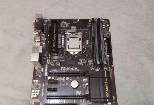 Материнская плата gigabyte ga z87 hd3 socket 1150