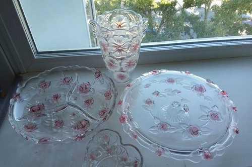 Набор стеклянной посуды