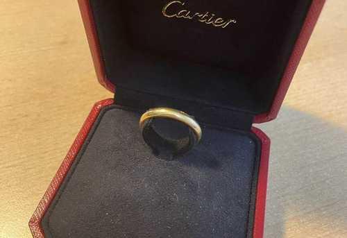 Золотое обручальное кольцо Cartier