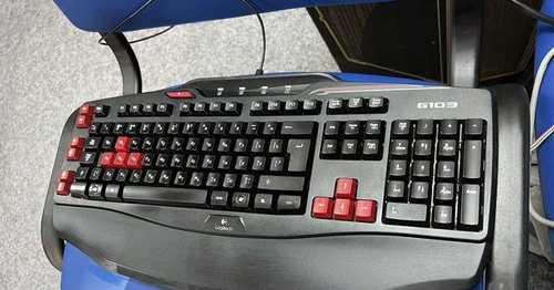 Игровая клавиатура Logitech G103 usb